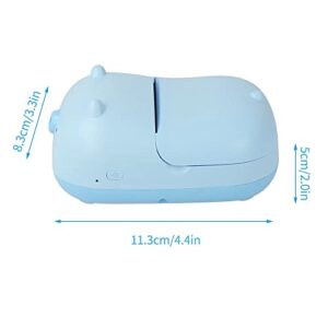 LIUYUNQI 200dpi Mini Pocket Printer Portable Thermal Printer Photo Picture EList Receipt Printer BT (Color : Blue)