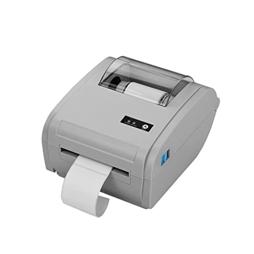 LIUYUNQI Multifunction Desktop 110mm Thermal Paper Printer Barcode Label Printer USB BT Communication Interface Label Printer