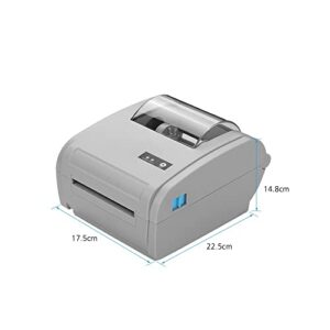 LIUYUNQI Multifunction Desktop 110mm Thermal Paper Printer Barcode Label Printer USB BT Communication Interface Label Printer