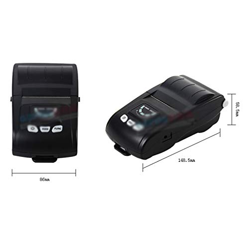 LIUYUNQI 58mm Mini Small Portable Mobile Pocket Thermal Handheld Receipt Printer PT-260