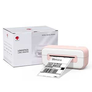 Pink Label Printer, Thermal Label Printer 4x6, Shipping Label Printer for Small Busines, Thermal Printer Compatible with Amazon, Ebay, Shopify, Etsy, UPS, FedEx, DHL, etc