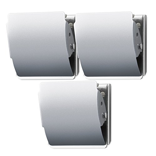 Plus Extra Strong Magnetic Clip Large Silver - 3 Pack