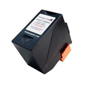 PostageInk.com ISINK34 / IMINK34 Sure.Jet # 4135554T Non-OEM Ink Cartridge Replacement for IM330, IM350, IM420, IM440, IM460, IM480 and IM490 Postage Meters