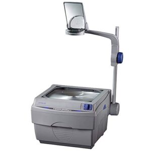 apollo overhead projector, horizon 2, 2000 lumen output, 10″ x 10″, open head (v16000m)