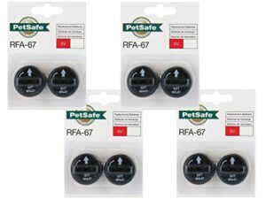 petsafe rfa-67 batteries economy, 2 batteries (pack of 4)