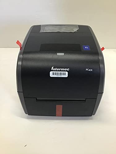 Intermec PC43TB00000201 Intermec, Pc43T Printer, 4" Thermal Transfer/Direct Thermal Desktop Printer, 203 Dpi, Icon Display, Tear-Off, USB 2.0 and USB Host, Includes Latin Fonts, Us Power Cord