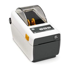 zebra technologies zd41h22-d01w01ez printer, zd410, direct thermal, healthcare, 802.11ac and bluetooth 4.0, ezpl