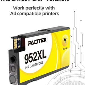 PACITEK Compatible 952XL Ink Cartridge use with HP Officejet Pro 7740 Printer 8710 8715 8725 8720 8715 Printers Ink Cartridges