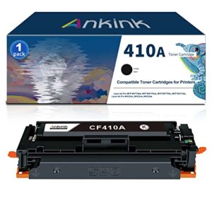 ankink 410a cf410a black toner cartridge for hp laserjet pro mfp m477 m477fnw m477fdw m452dn m477fdn m452nw m452dw printer toner ink cartridges black high yield