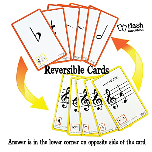 Flashcardables Premium Music Flash Cards