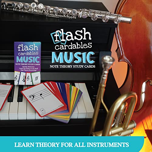 Flashcardables Premium Music Flash Cards