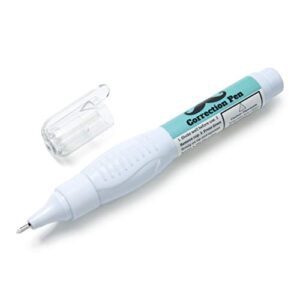 Mr. Pen- Correction Pen, Correction Fluid, Pack of 12, Correction liquid White, White Correction Fluid, White Fluid, White Out, Wipe Out Liquid, Wide Out Fluid, White Correction Tape Pen Fluid