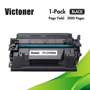 89A CF289A Black Toner Cartridge Replacement for HP 89A CF289A 89X CF289X for HP Enterprise M507 M507n M507dn M507x MFP M528dn M528f M528c M528z Series Printer (1-Pack)