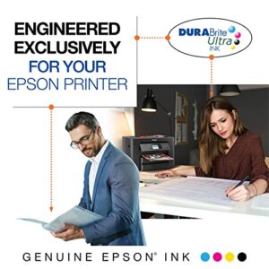 EPSON T802 DURABrite Ultra -Ink Standard Capacity Black & Color -Cartridge Combo Pack (T802120-BCS) for select Epson WorkForce Pro Printers