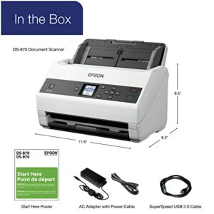 Epson America DS870 Document Scanner