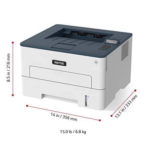 Xerox B230/DNI Printer, Black and White Laser, Wireless