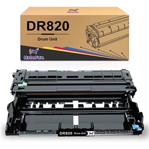 halofox compatible drum unit replacement for brother dr820 dr-820 dr 820 fit for mfc-l5900dw hl-l6200dw hl-l5100dn mfc-l5800dw mfc-l5700dw hl-l5200dwt mfc-l6700dw hl-l5200dw printer (black,1 drum)