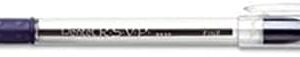 Pentel RSVP Pens Fine Point - Ballpoint - 0.7 mm - 12 Pack Of 6 Black & 6 Blue Ink Pens