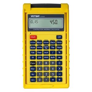 victor c5000 advanced construction calculator with protective case