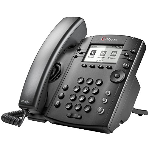 Polycom VVX 311 Corded Business Media Phone System - 6 Line PoE - 2200-48350-025 - Replaces VVX 310