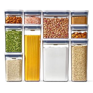 oxo good grips 10-piece pop container set