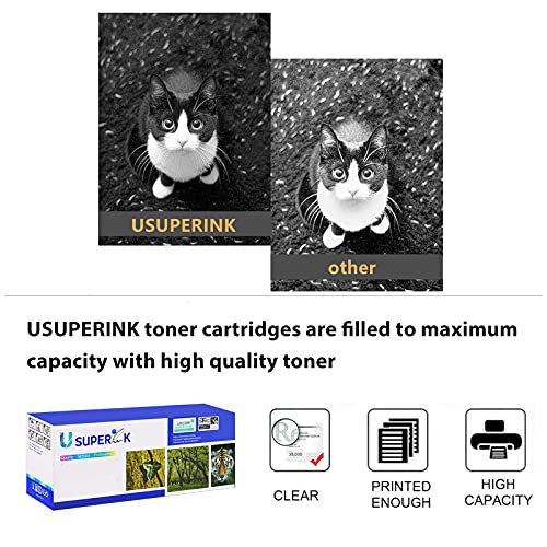 USUPERINK 1 Pack Compatible Toner Cartridge Replacement for Samsung MLT-D101S D101S 101S MLTD101S Black Use in ML-2166W ML-2160 ML-2165 SCX-3405W ML-2165W SCX-3405FW SCX-3400 SCX-3401FH Printer