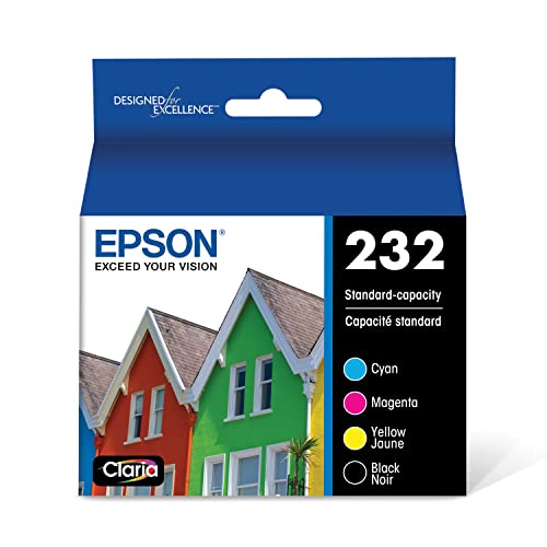 Epson T232 Black and Color Combo Ink Cartridges, Standard Capacity