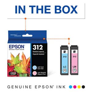 EPSON T312 Claria Photo HD -Ink Standard Capacity (T312922-S) for select Epson Expression Photo Printers