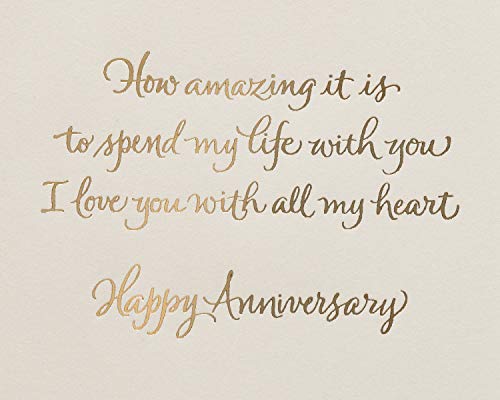 Papyrus Anniversary Card (With All My Heart)