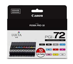 canon pgi-72 ten-pack of ink tanks