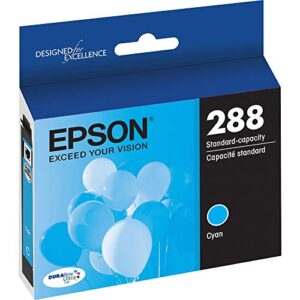 epson t288 durabrite ultra ink standard capacity cyan cartridge (t288220-s) for select epson expression printers