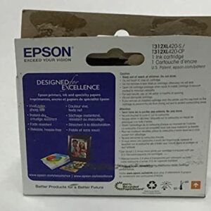 EPSON T312 Claria Photo HD -Ink High Capacity Yellow -Cartridge (T312XL420-S) for select Epson Expression Photo Printers