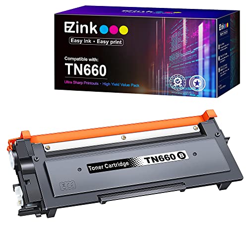 E-Z Ink (TM) Compatible Toner Cartridge Replacement for Brother TN660 TN630 High Yield to use with HL-L2300D HL-L2380DW HL-L2320D DCP-L2540DW HL-L2340DW HL-L2360DW MFC-L2720DW Printer (Black)