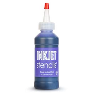 tattoo inkjet stencil ink – revolutionary stencils printer ink for tattoos – 4 oz bottle