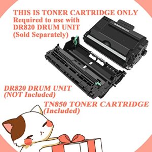 GALADA Compatible Toner Cartridge Replacement for Brother TN850 TN-850 TN820 TN-820 TN-880 for Brother HL-L6200DW HL-L6200DWT MFC-L5850DW MFC-L5900DW L5200DW L5700DW Printer (Black High Yield 2 Pack)