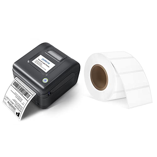 POLONO Label Printer, PL420 4x6 Thermal Printer, High-Speed Shipping Label Printer, Commercial Direct Thermal Printer, 2" x 1" Direct Thermal Label, Self-Adhesive Address Shipping Thermal Label