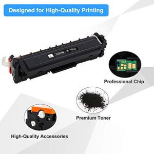 TRUE IMAGE Compatible Toner Cartridge Replacement for HP 410X CF410X CF410A 410A M477 M452 Color Pro MFP M477fdw M477fnw M452dw M477fdn M452nw M452dn M377dw Printer Ink (Black, 1-Pack)