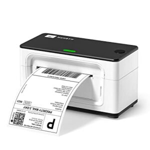 MUNBYN Identity Theft Protection Roller Stamp with a Box Opener, Shipping Label Printer