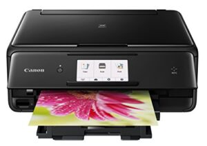 canon ts8020 wireless all-in-one printer with scanner and copier, black