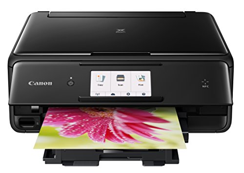 Canon TS8020 Wireless All-in-One Printer with Scanner and Copier, Black