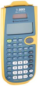 texas instruments ti-30xs multiview teacher kit pack, yellow