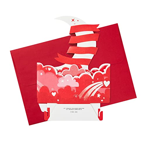 Hallmark Paper Wonder Pop Up Valentines Day Card (Moon and Back)