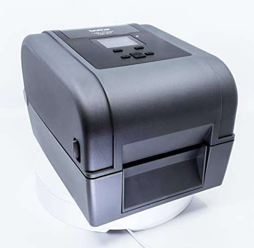 Brother TD-4650TNWB 4-inch Thermal Transfer Desktop Network Barcode and Label Printer for Labels and Barcodes, 203 dpi, 8 IPS, Standard USB 2.0, Serial, Ethernet LAN, Built-in Wi-Fi® and Bluetooth®