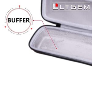 LTGEM Hard Case for Brother DS-640 / DS-740D / DS-940DW Compact Mobile Document Scanner - Protective Carrying Storage Bag