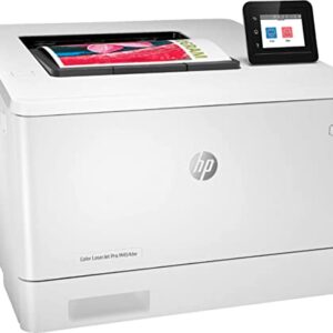 HP Color Laserjet Pro M454dw Wireless Laser Printer, Double-Sided, Mobile Printing, 28 ppm, 250-Sheet, Built-in Wi-Fi, Security Features, Bundle with JAWFOAL Printer Cable