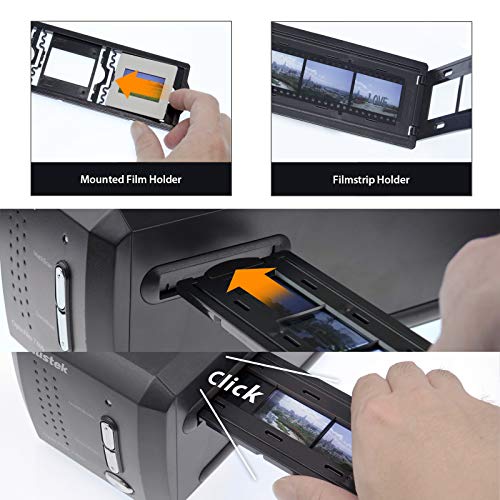 Plustek OpticFilm 8200i SE , 35mm Film & Slide Scanner. 7200 dpi / 48-bit Output. Integrated Infrared Dust/Scratch Removal. Bundle Silverfast SE Plus 8.8 , Support Mac and PC.