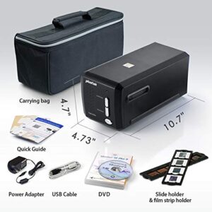 Plustek OpticFilm 8200i SE , 35mm Film & Slide Scanner. 7200 dpi / 48-bit Output. Integrated Infrared Dust/Scratch Removal. Bundle Silverfast SE Plus 8.8 , Support Mac and PC.