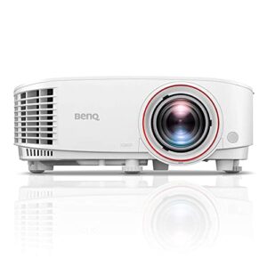 benq th671st 1080p short throw gaming projector | gaming mode for intense low input lag action | 3000 lumens for lights on entertainment | 3 year industry leading warranty