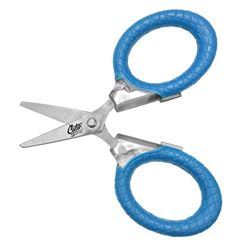 Cuda 3" Titanium Bonded Micro Scissor, Blue (18826)