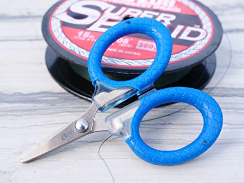 Cuda 3" Titanium Bonded Micro Scissor, Blue (18826)